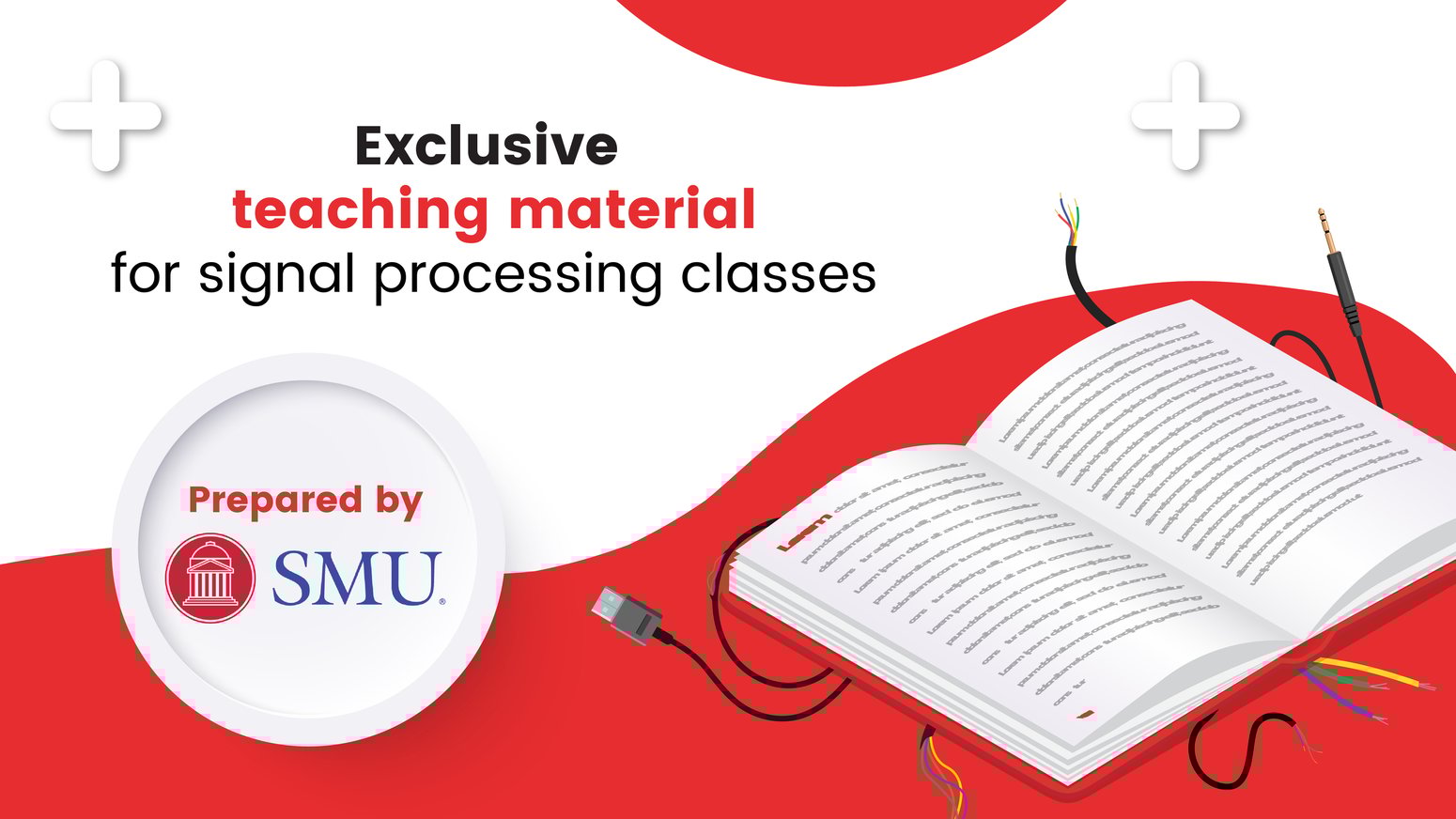Red Pitaya at the core of SMU's signal processing classes